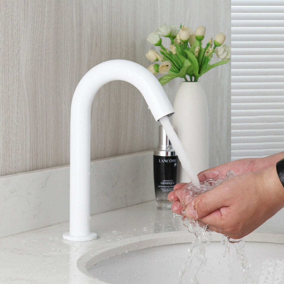Sensor tap white – Sensorkranenwinkel.nl